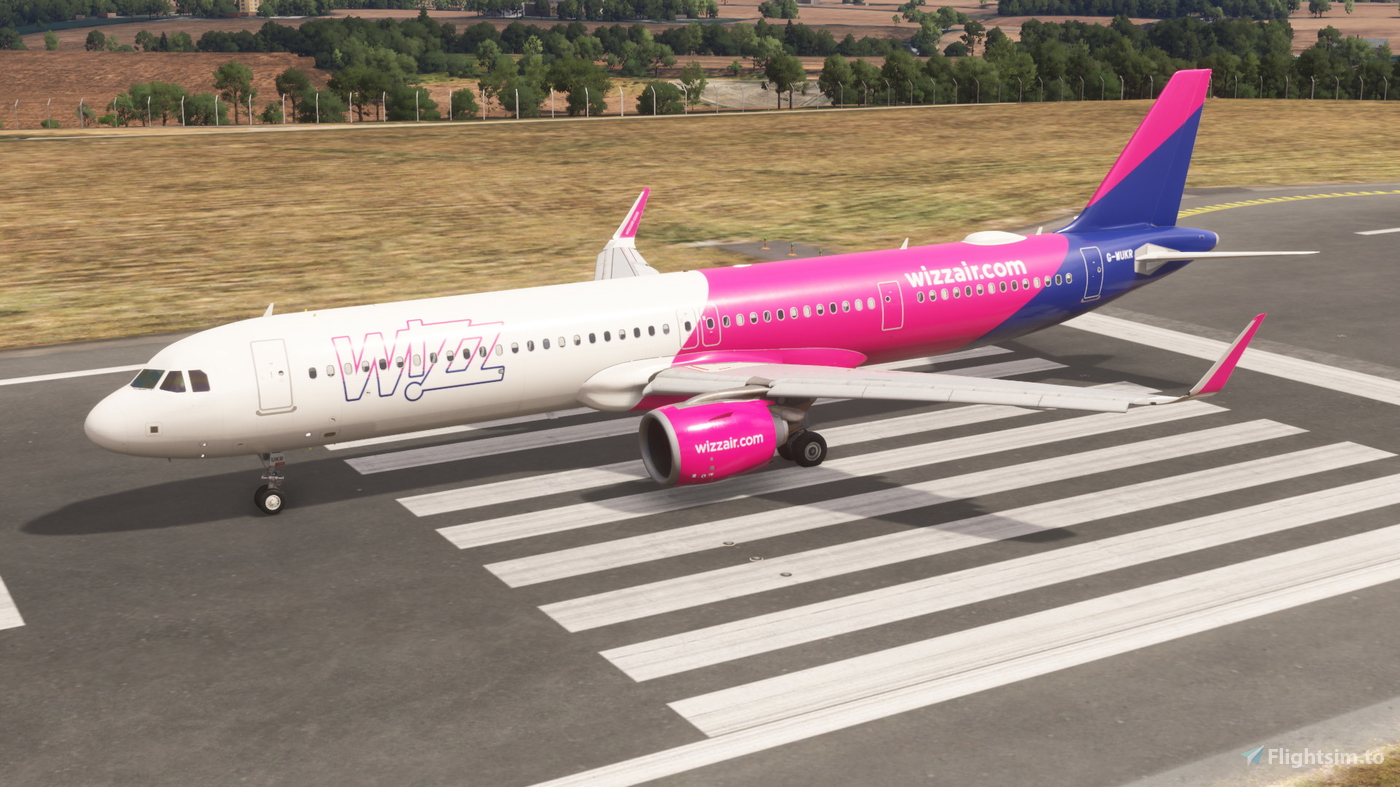 Inibuilds A321LR - Wizz Air Pack [8K] para Microsoft Flight Simulator | MSFS
