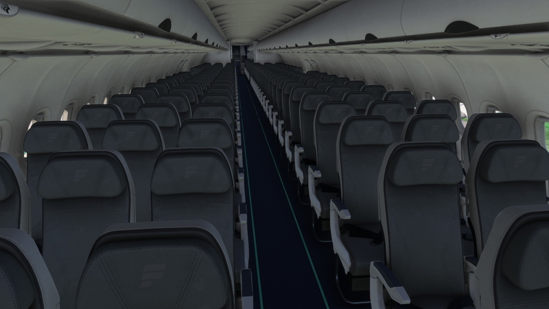 iniBuilds A321LR Frontier | Quin the Great Curassow | N656FR | 8K for ...