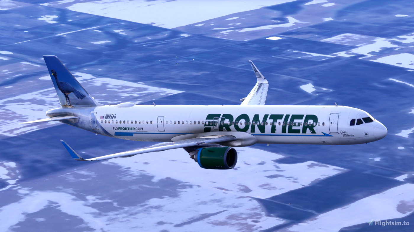 Threads - iniBuilds A321LR Frontier | Quin the Great Curassow | N656FR ...