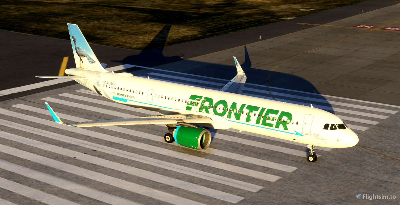 Threads - iniBuilds A321LR Frontier | Quin the Great Curassow | N656FR ...