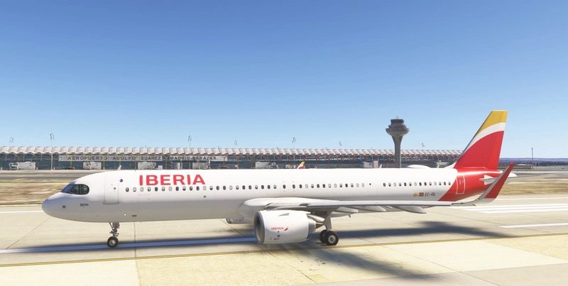 Inibuilds A321LR ｜IBERIA｜EC - OIL｜MSFS 2024 (Fictional) para Microsoft Flight Simulator | MSFS