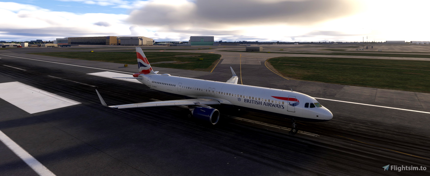 iniBuilds A321neo | British Airways G-NEOP | MSFS 2024 para Microsoft ...