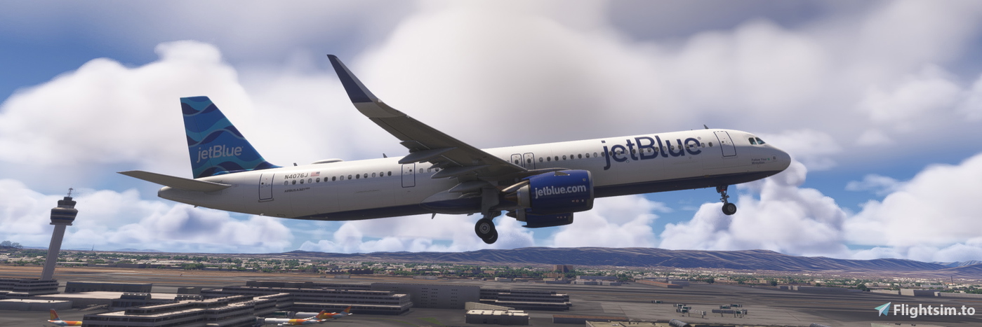 iniBuilds A321neo | JetBlue N4076J | MSFS 2024 pentru Microsoft Flight ...