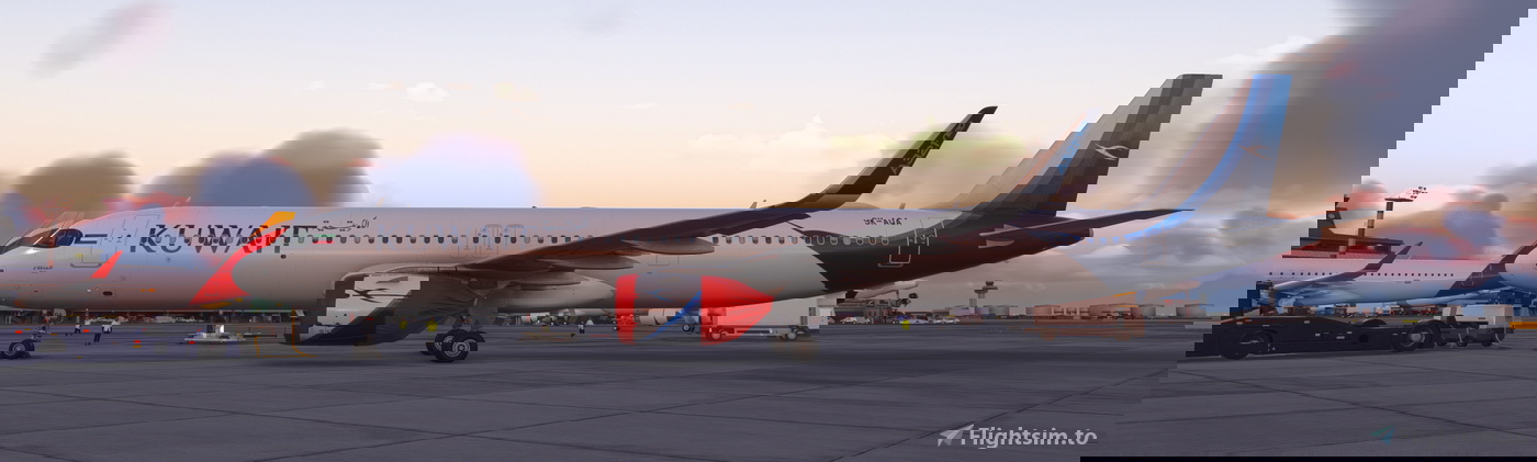 iniBuilds A321neo | Kuwait Airways 9K-AQA | 8K | MSFS2024 voor ...