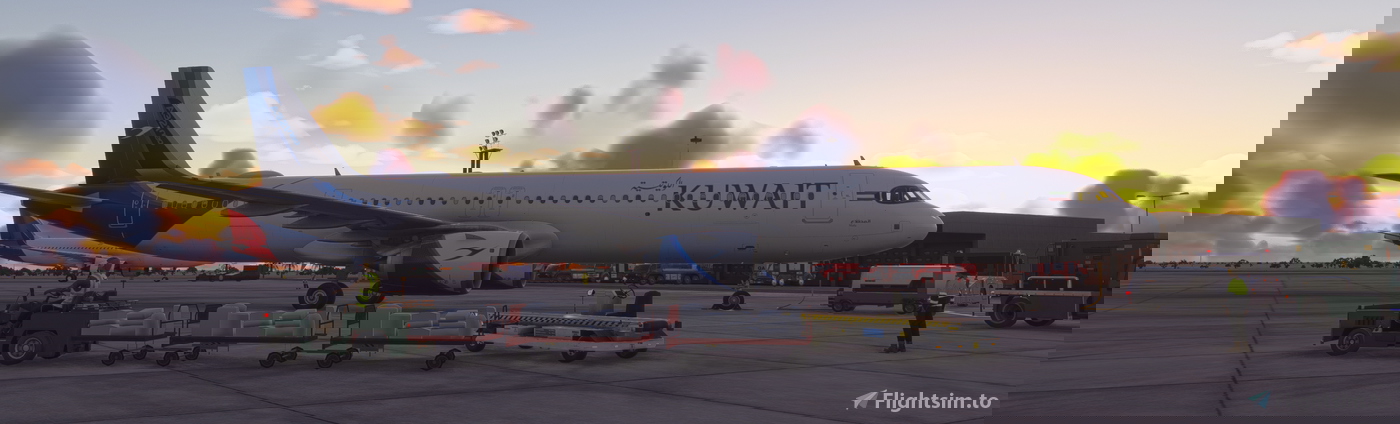 iniBuilds A321neo | Kuwait Airways 9K-AQA | 8K | MSFS2024 a oldalon ...