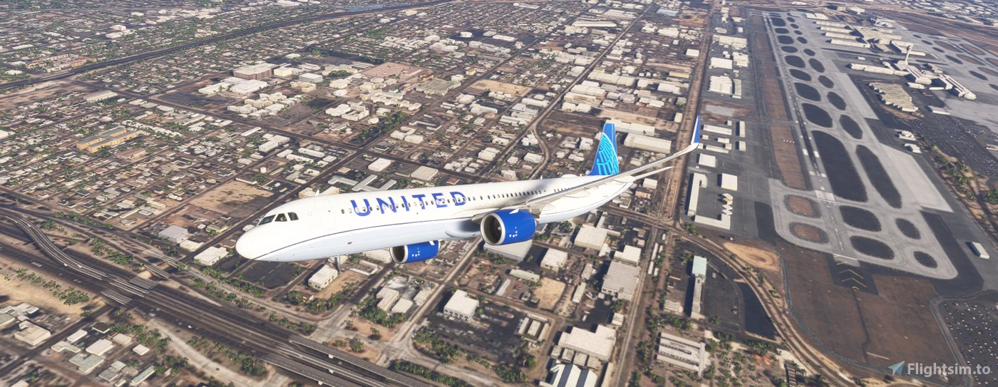 iniBuilds A321neo | United Airlines N14502 | MSFS 2024 | for Microsoft ...