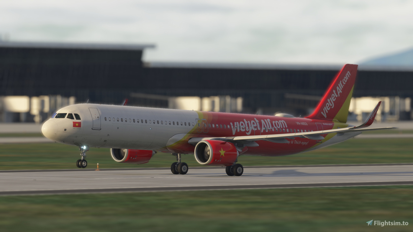 iniBuilds A321neo | VietJet Air (VN-A653) | MSFS 2024 para Microsoft ...