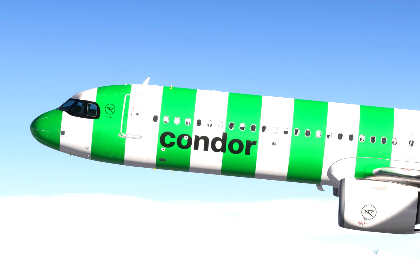 Threads - iniBuilds A321neo LR Condor Green Island Livery (W/ Cabin) 8K ...