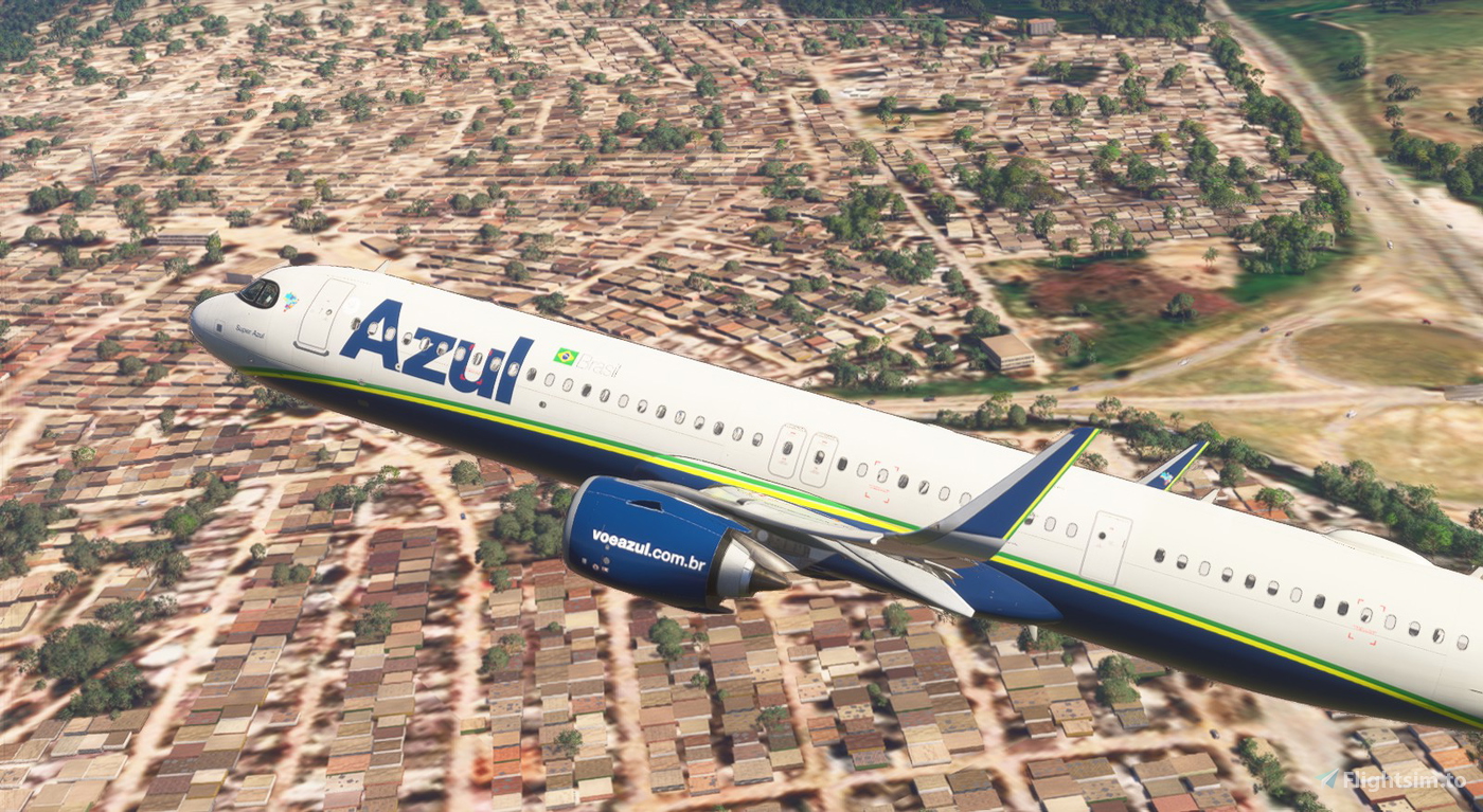 iniBuilds A321neo LR Azul Linhas Aereas PR-YJA (W/ Cabin) for Microsoft ...