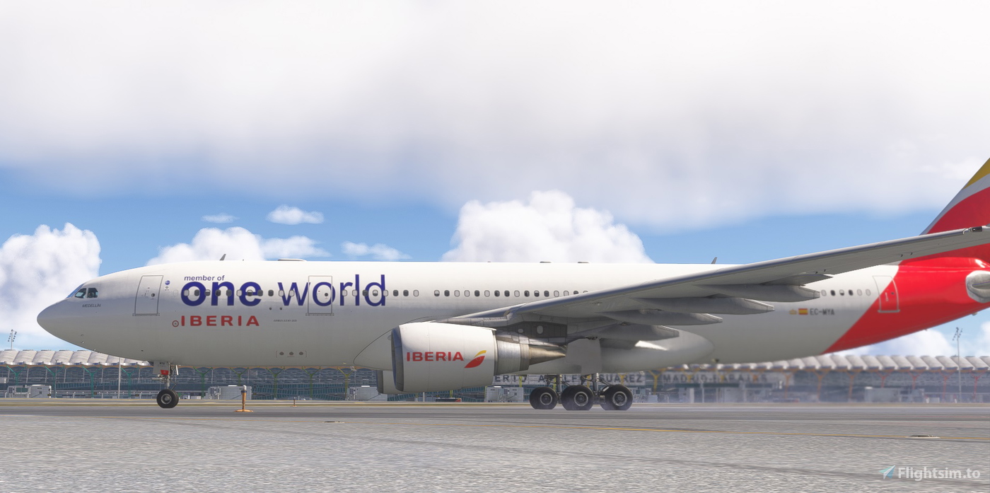 iniBuilds A330-200 | Iberia "one world" EC-MYA | MSFS 2024 | 对于 Microsoft Flight Simulator | MSFS