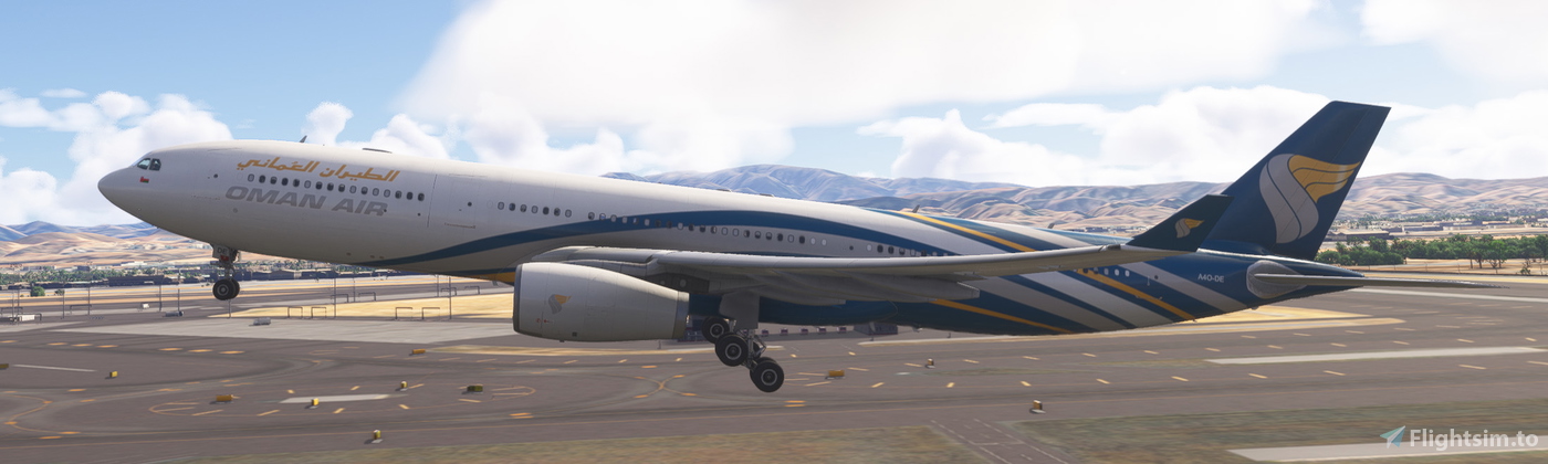 iniBuilds A330-300 | Oman Air A4O-DE | MSFS 2024 dla Microsoft Flight ...
