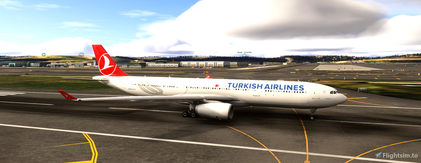 iniBuilds A330-300 | Turkish Airlines TC-JNJ | MSFS 2024 对于 Microsoft ...