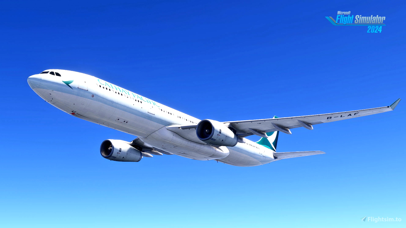 iniBuilds A330-300 Cathay Pacific MSFS2024 for Microsoft Flight Simulator | Feed