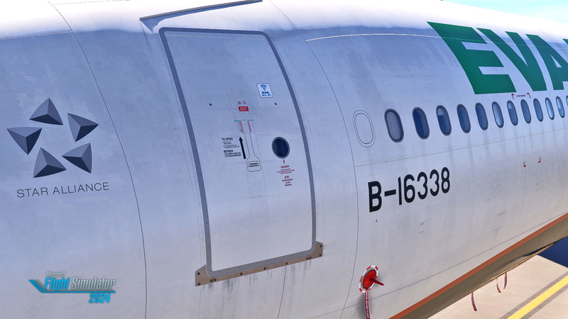 iniBuilds A330-300 EVA AIR MSFS2024 for Microsoft Flight Simulator | MSFS