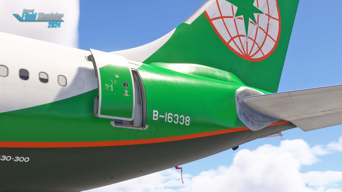 iniBuilds A330-300 EVA AIR MSFS2024 对于 Microsoft Flight Simulator | MSFS