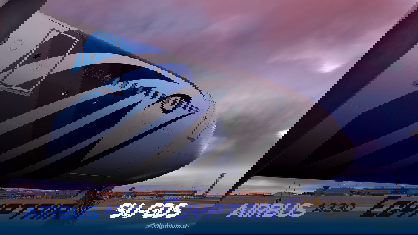 Threads - inibuilds A330-300 RR EGYPTAIR (SU-GDS) 8K MSFS2024 pro Microsoft Flight Simulator | MSFS
