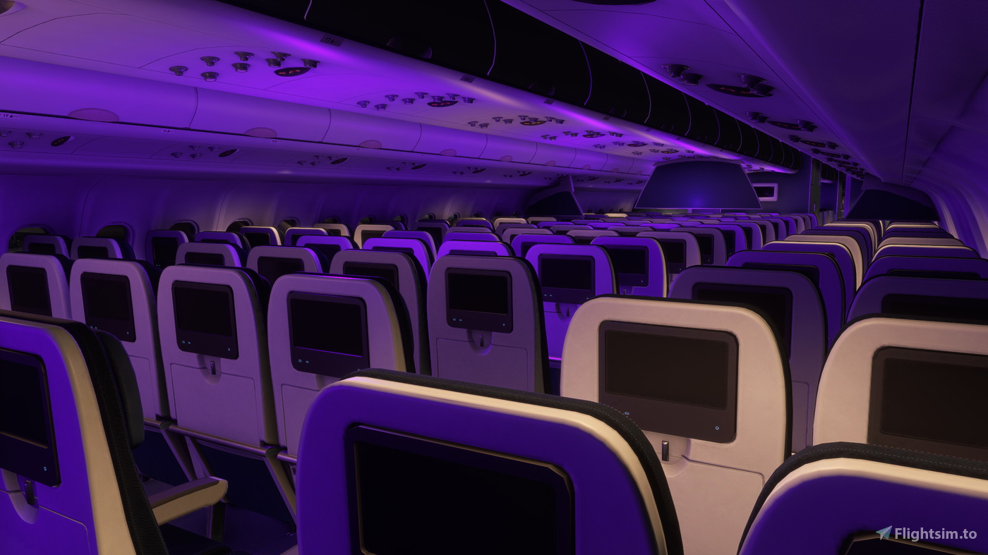 iniBuilds A330 Purple Mood Lighting [-200 & -300] for Microsoft Flight ...