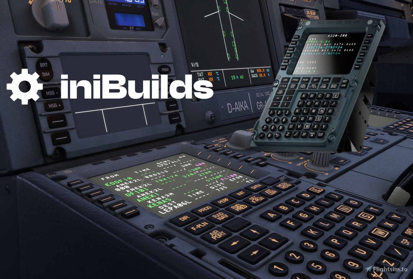 iniBuilds A330 Winwing MCDU (read discription!) for Microsoft Flight Simulator | MSFS
