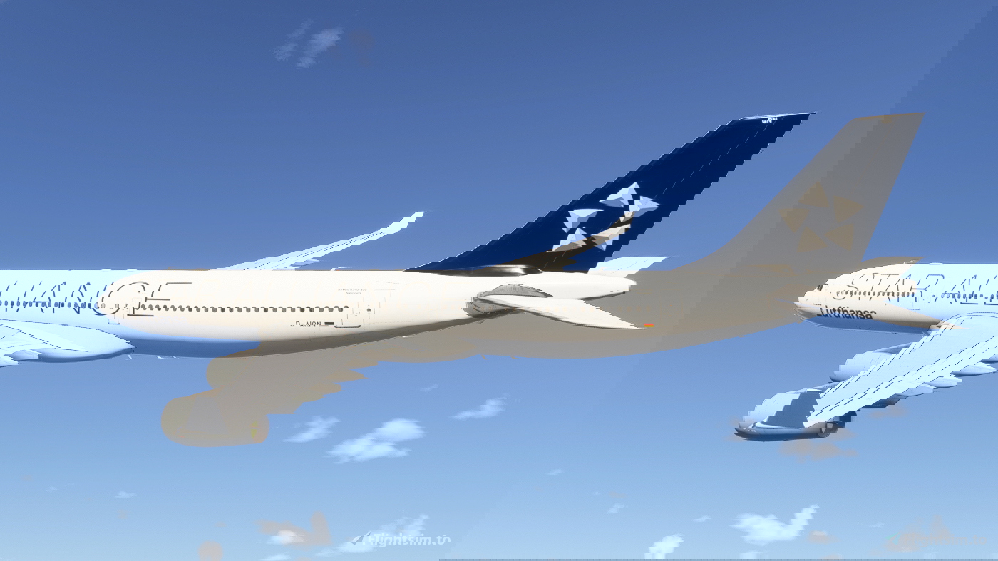 iniBuilds A340-300 | Lufthansa D-AIGN (Star Alliance) | MSFS 2024 ...