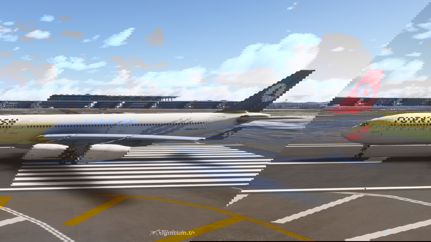 iniBuilds A340-300 | Turkish Airlines TC-JDN (old livery) | MSFS 2024 ...
