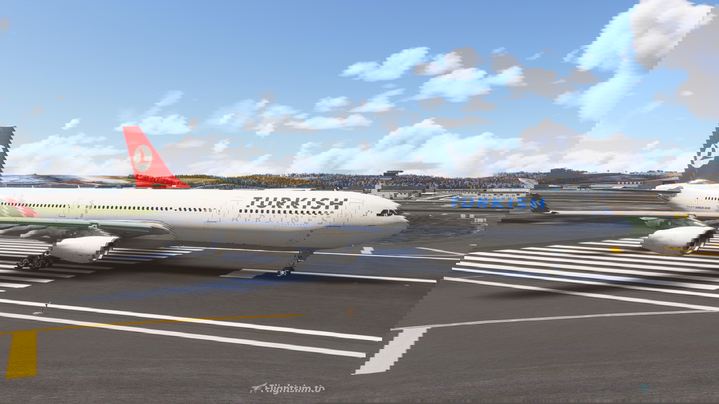 iniBuilds A340-300 | Turkish Airlines TC-JDN (old livery) | MSFS 2024 ...