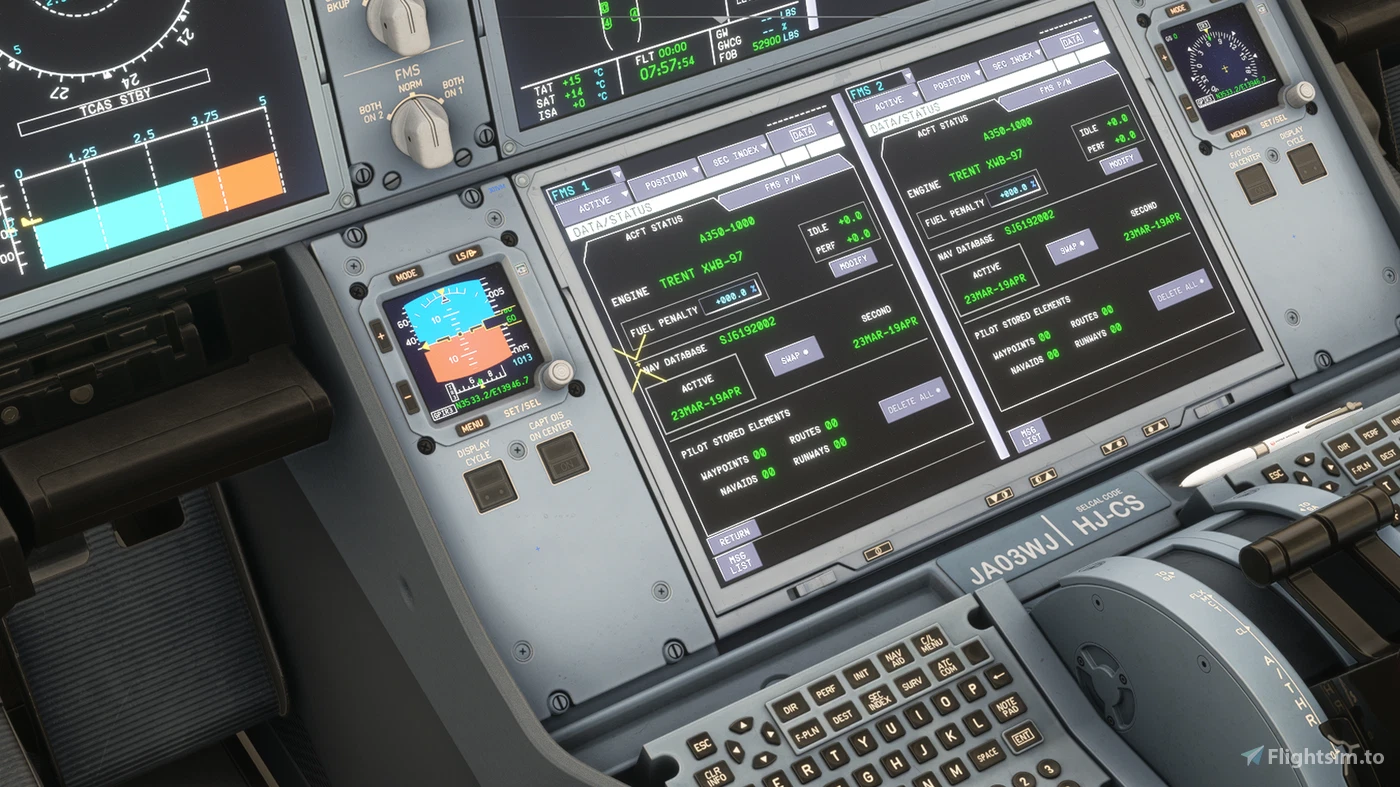 iniBuilds A350-1000 w/ cabin Japan Airlines complete fleet [8K][4K] のため ...