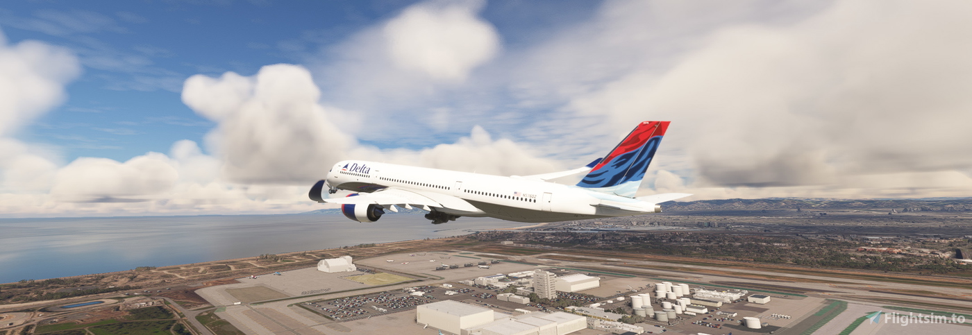 iniBuilds A350-900 | Delta Airlines (Colors In Motion ) for Microsoft ...