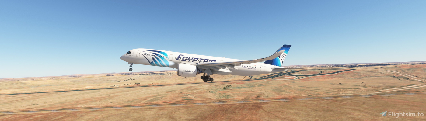 iniBuilds A350-900 | Egyptair SU-EGG | Requested のために Microsoft Flight ...
