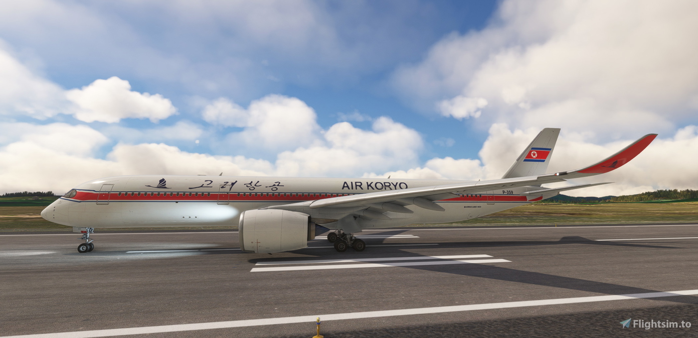 inibuilds A350-900 Air Koryo 고려항공 P-359 4K for Microsoft Flight ...