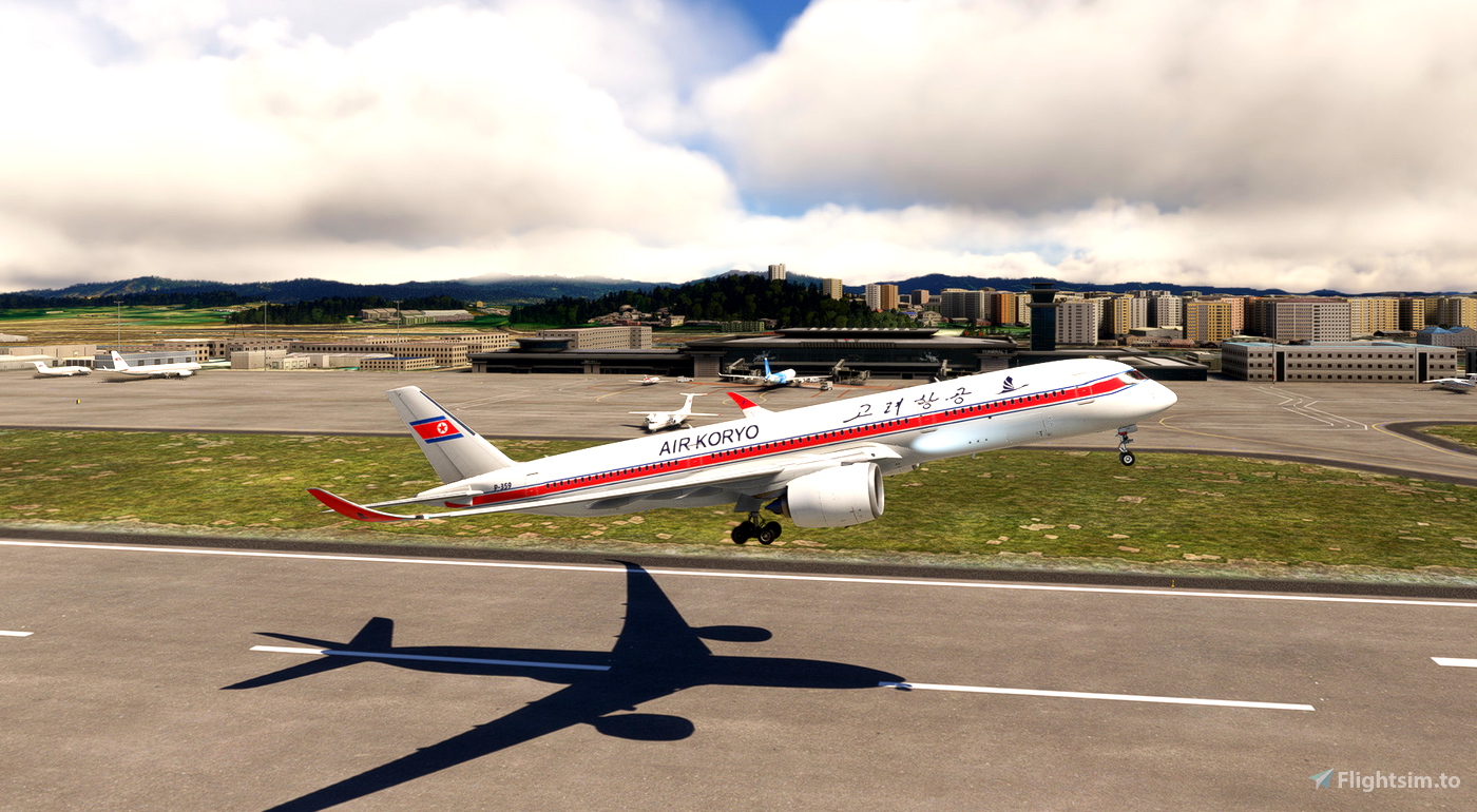 inibuilds A350-900 Air Koryo 고려항공 P-359 4K for Microsoft Flight ...