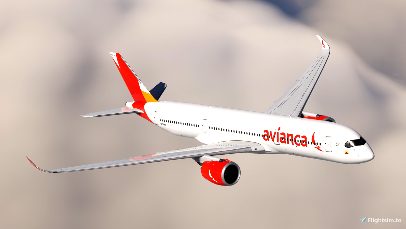 iniBuilds A350-900 Avianca | N359AV | Fictional for Microsoft Flight ...
