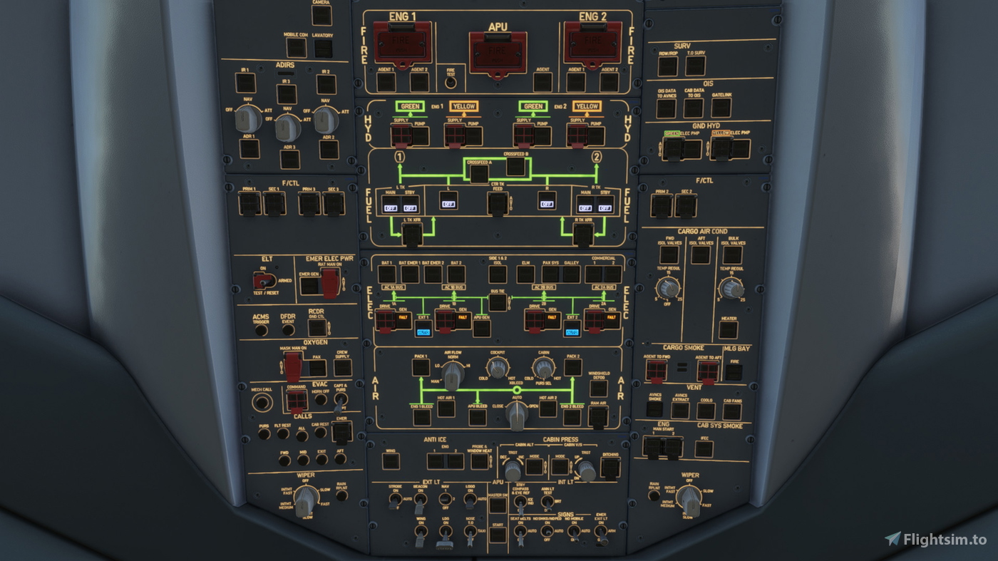 IniBuilds A350-900 Camera Views のために Microsoft Flight Simulator | MSFS