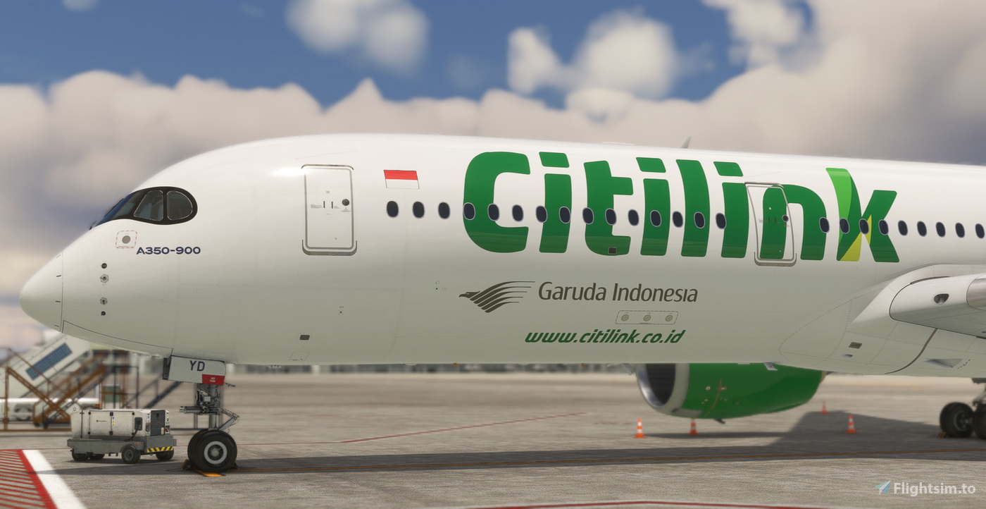 iniBuilds A350-900 Citilink PK-GYD (Fictional) pour Microsoft Flight ...