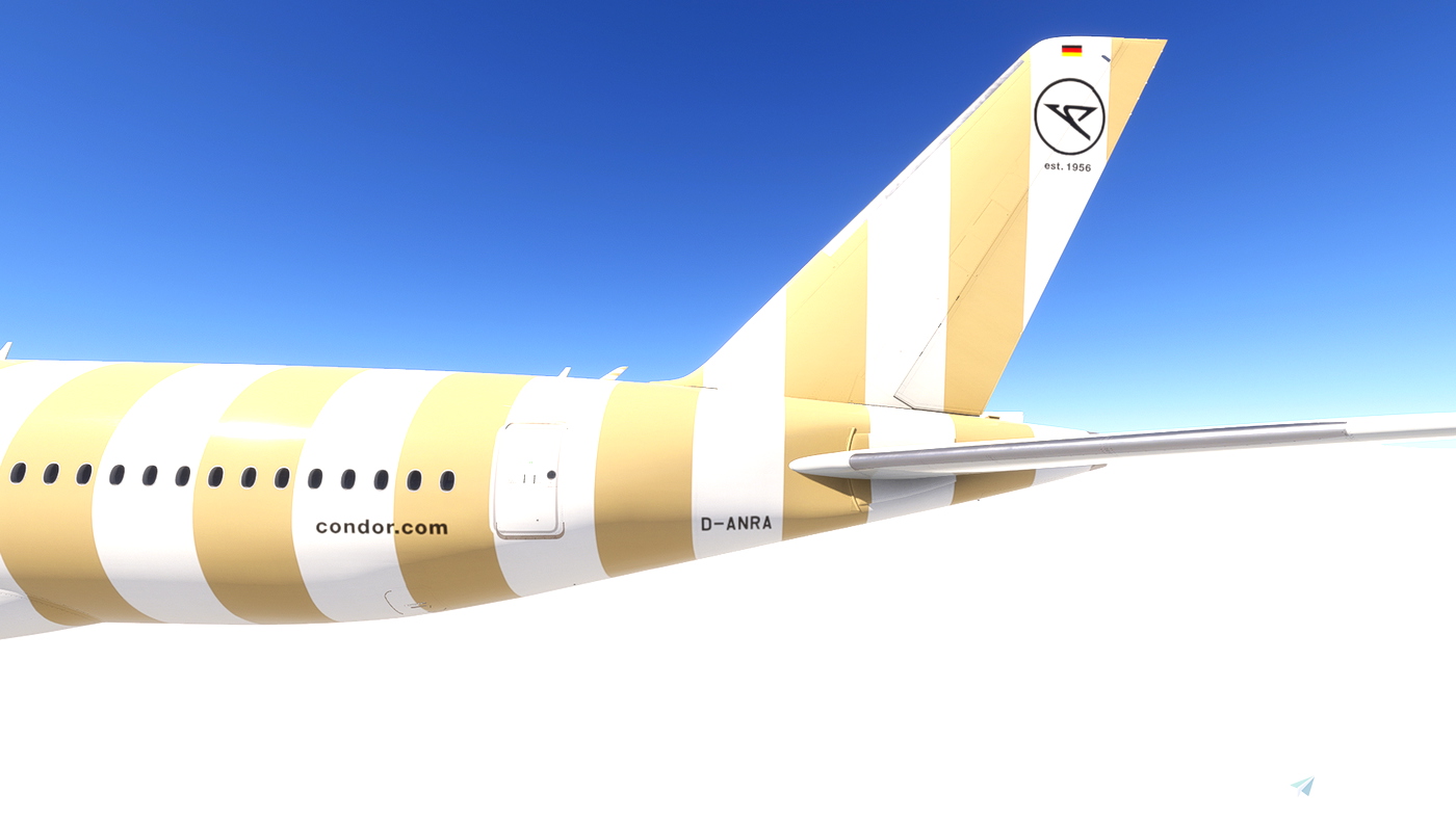 Threads - iniBuilds A350-900 w/ cabin Condor Stripes Pack [8K][4K] voor ...