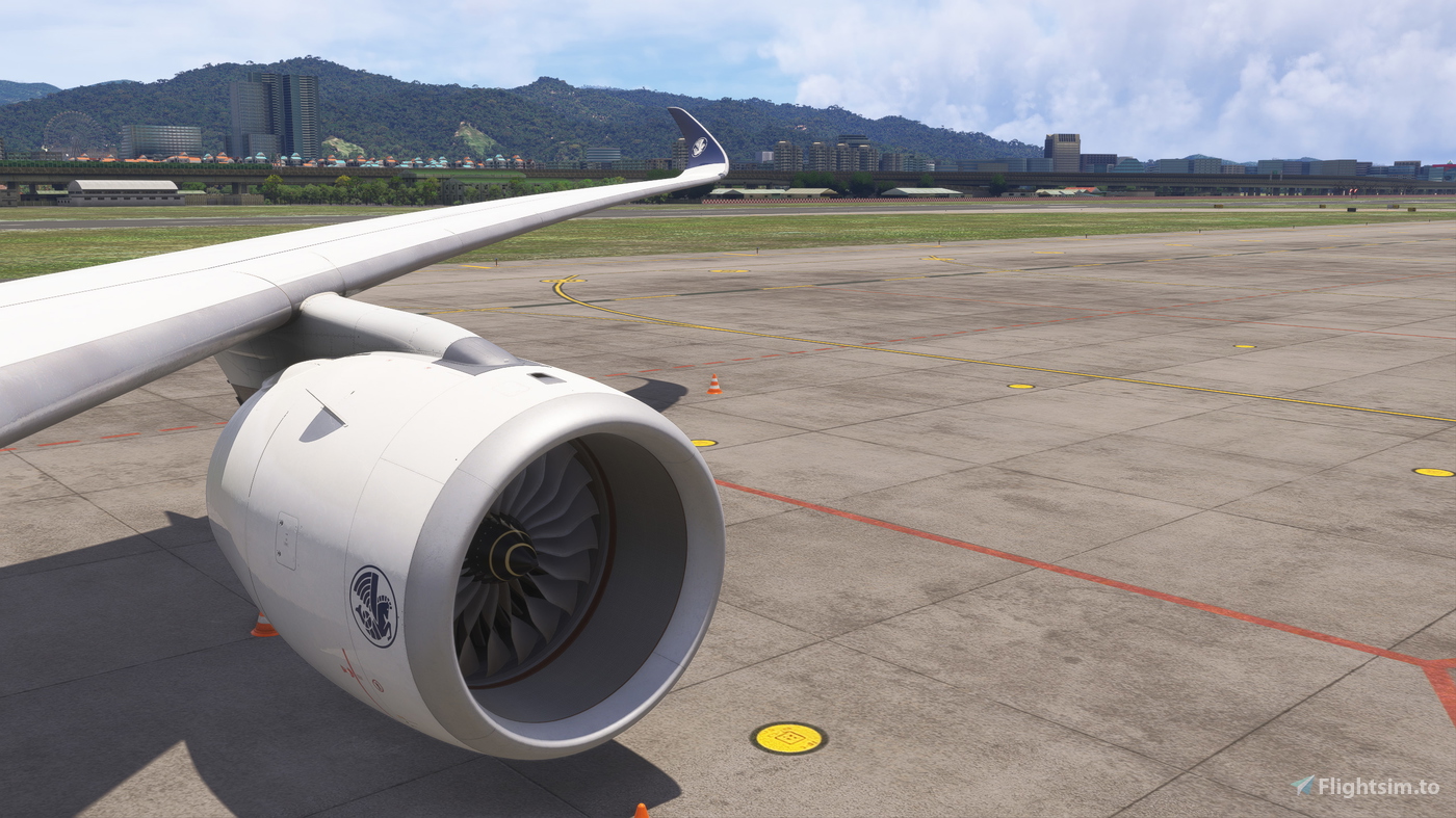 Inibuilds A350-900 Custom Views для Microsoft Flight Simulator | MSFS