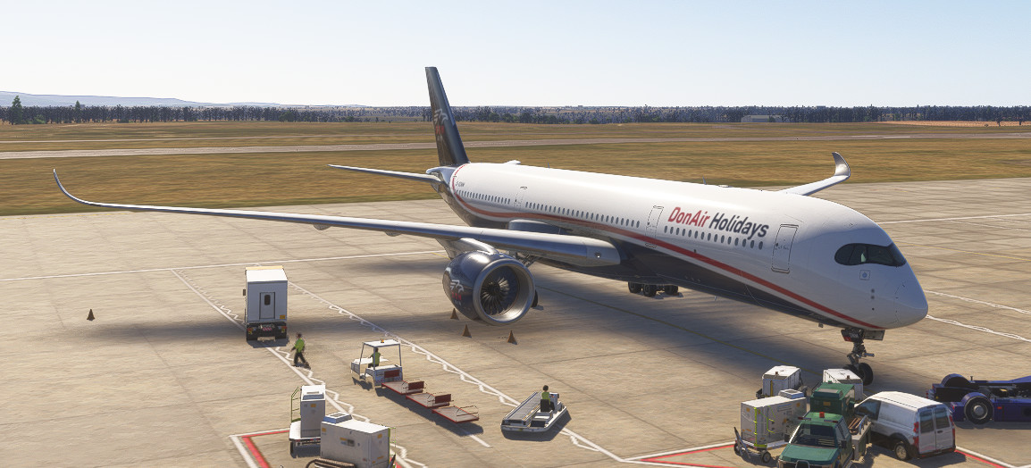 IniBuilds A350-900 DonAir VA Livery per Microsoft Flight Simulator | MSFS