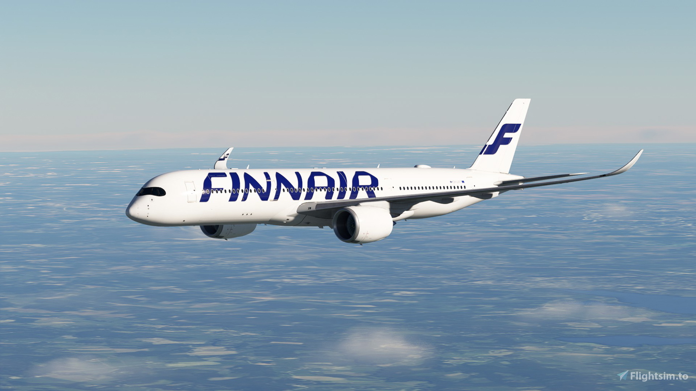 iniBuilds A350-900 Finnair OH-LWT のために Microsoft Flight Simulator | MSFS