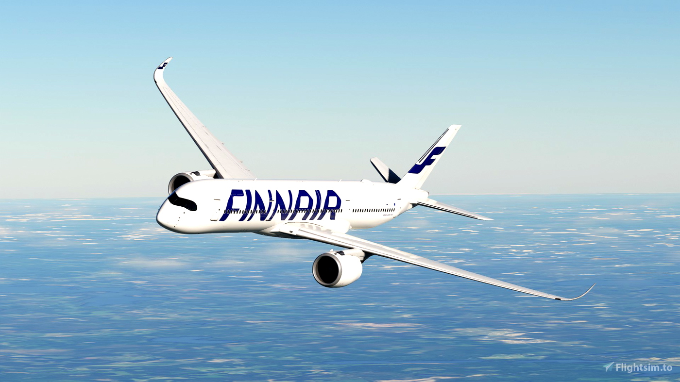 Threads - iniBuilds A350-900 Finnair OH-LWT für Microsoft Flight Simulator | MSFS