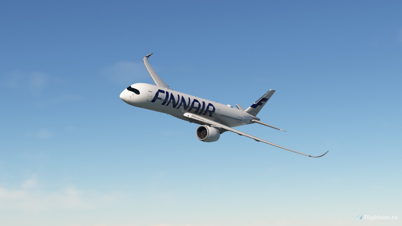 iniBuilds A350-900 Finnair OH-LWT for Microsoft Flight Simulator | MSFS