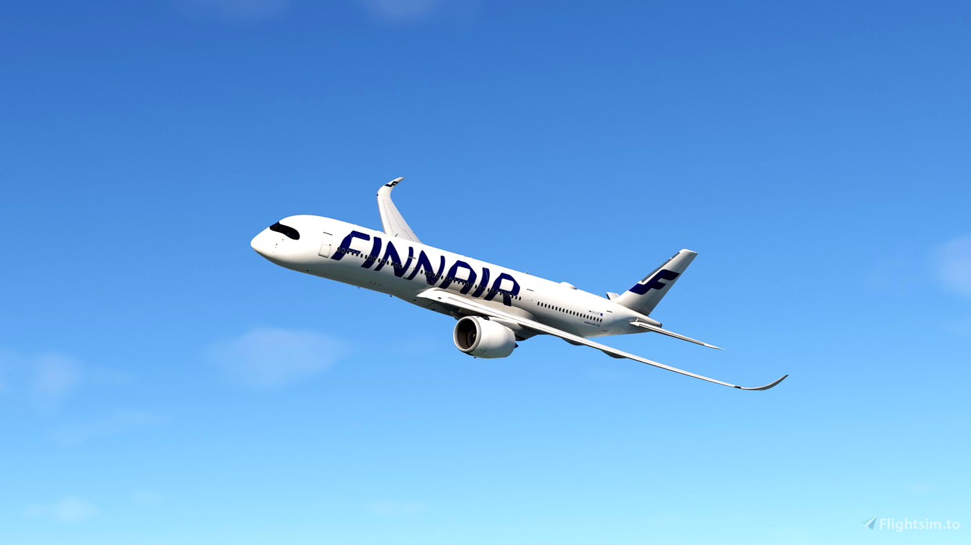 Threads - iniBuilds A350-900 Finnair OH-LWT für Microsoft Flight Simulator | MSFS