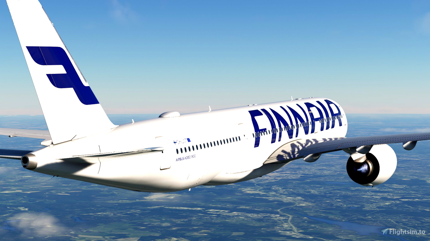 Threads - iniBuilds A350-900 Finnair OH-LWT für Microsoft Flight Simulator | MSFS