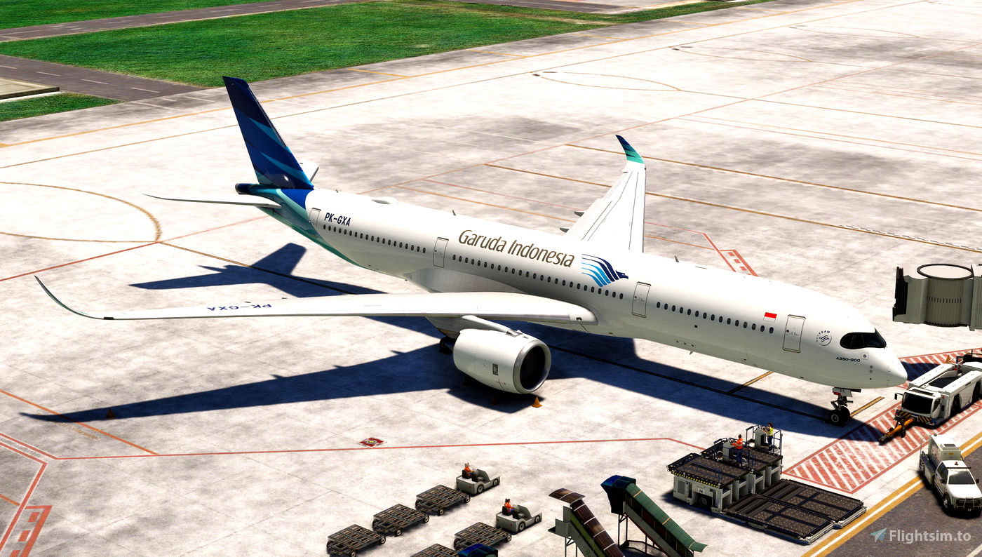 iniBuilds A350-900 Garuda Indonesia PK-GXA (Fictional) for Microsoft Flight Simulator | Feed