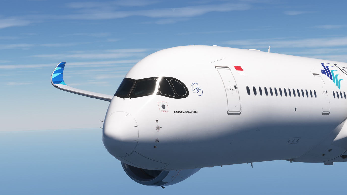 iniBuilds A350-900 Garuda Indonesia PK-GXX (Fictional) для Microsoft ...