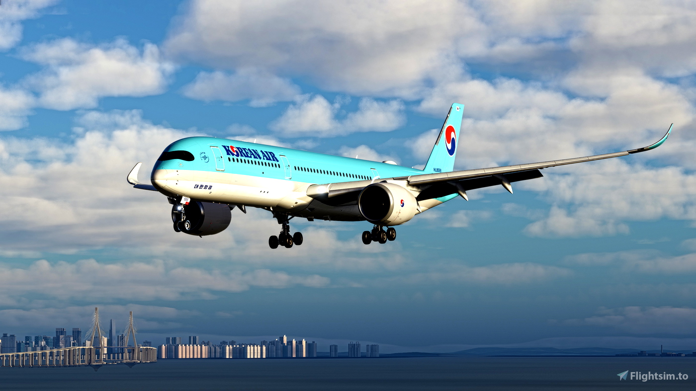 iniBuilds A350-900 Korean Air [w/Cabin] HL8597 & HL8598 Livery のために ...