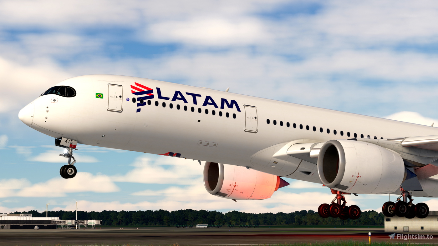 iniBuilds A350-900 LATAM Brasil | PR-XTE for Microsoft Flight Simulator | Feed