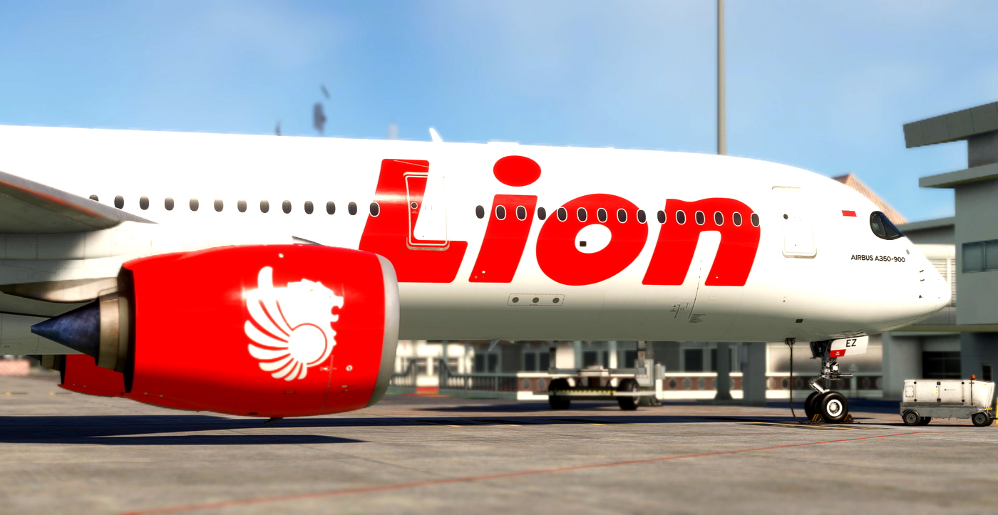 iniBuilds A350-900 Lion Air PK-LEZ (Fictional) for Microsoft Flight ...