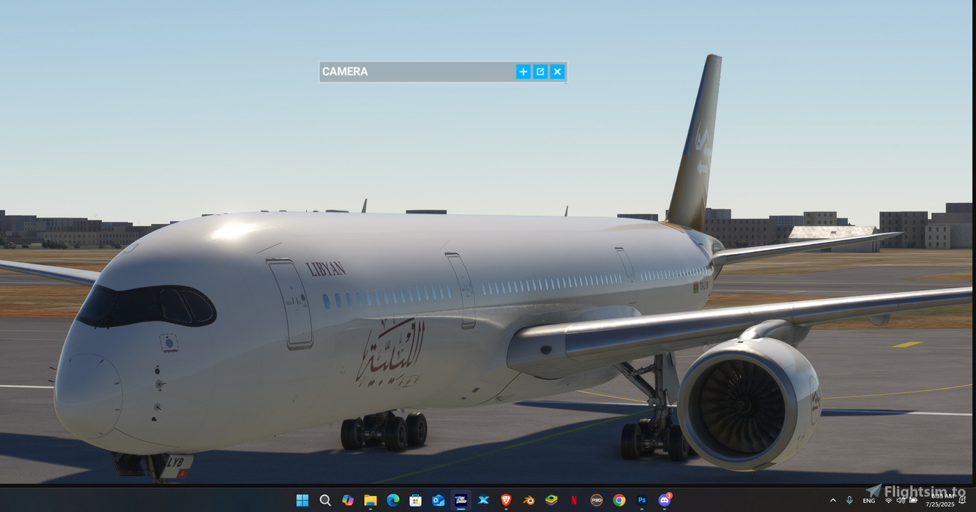 iniBuilds-A350-900-LYBIA-LYB 4K для Microsoft Flight Simulator | MSFS