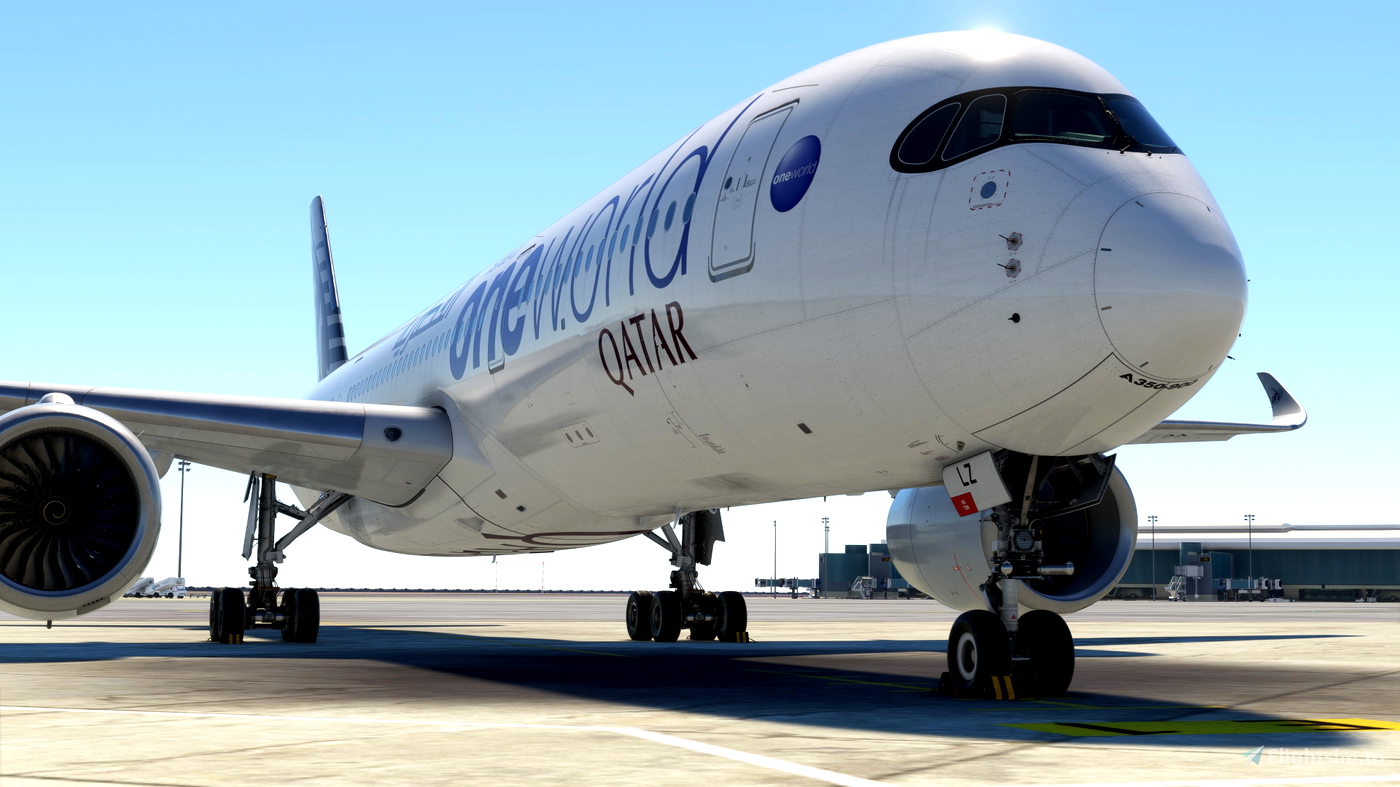 iniBuilds A350-900 Qatar Airways "One World" | A7-ALZ for Microsoft Flight Simulator | Feed