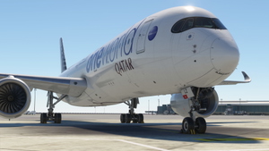 iniBuilds A350-900 Qatar Airways "One World" | A7-ALZ - MSFS Add-on ...