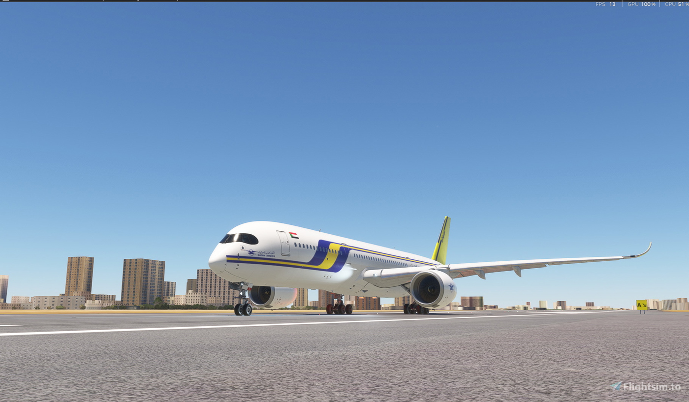inibuilds A350-900 Sudan Airways for Microsoft Flight Simulator | MSFS